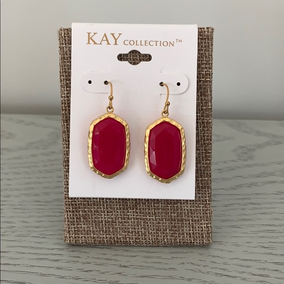 Kay | Jewelry | New Kay Drop Earings Multiple Colors Available | Poshmark
